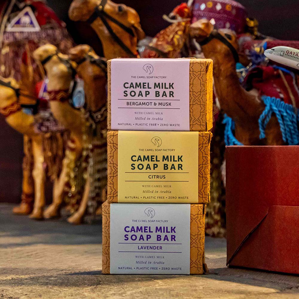 Middle Eastern soap bars made with natural ingredients & camel milk ...