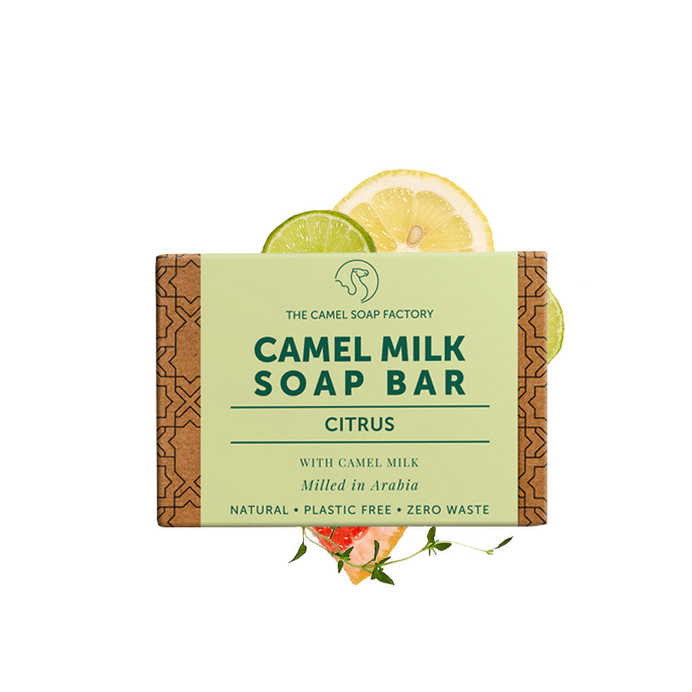 Citrus Everyday Soap Bar with camel milk – The Camel Soap Factory