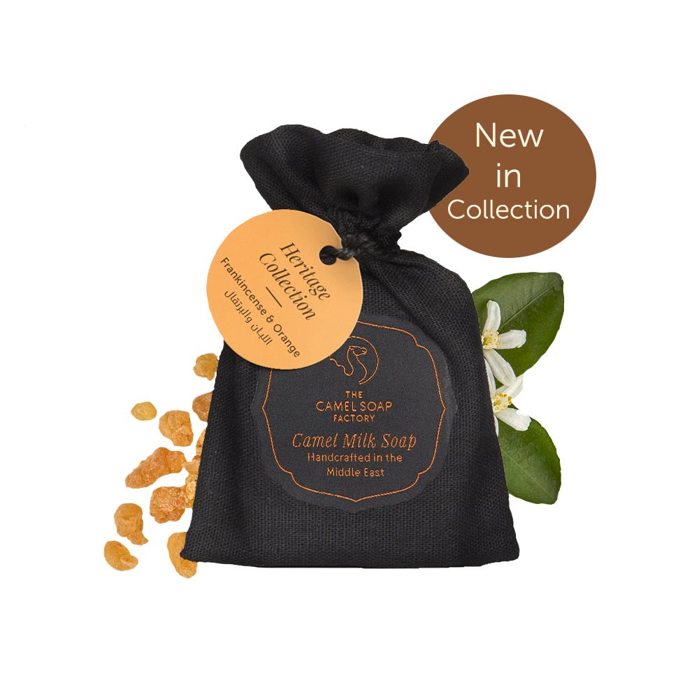 Frankincense & Orange Heritage Soap Bar – The Camel Soap Factory